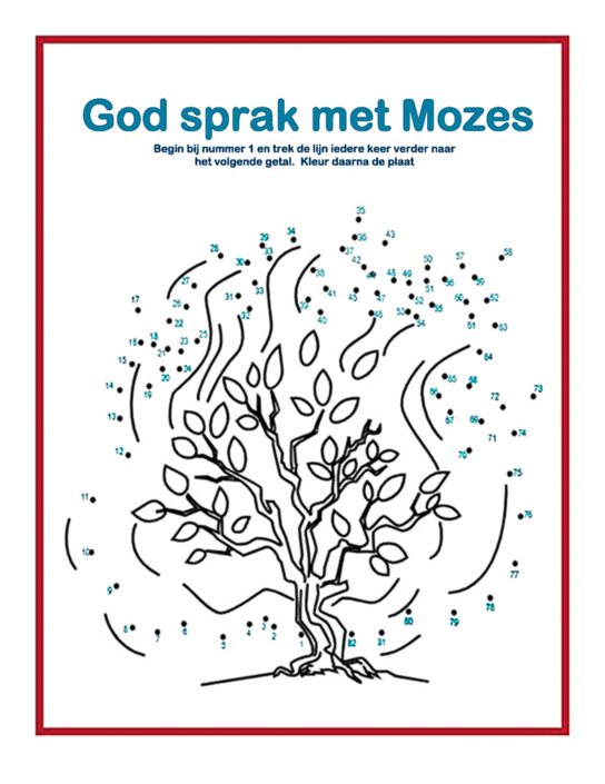 Kleur en knutselen over Mozes bij de verhalen welke jullie horen in de kindernevendienst en ook ...